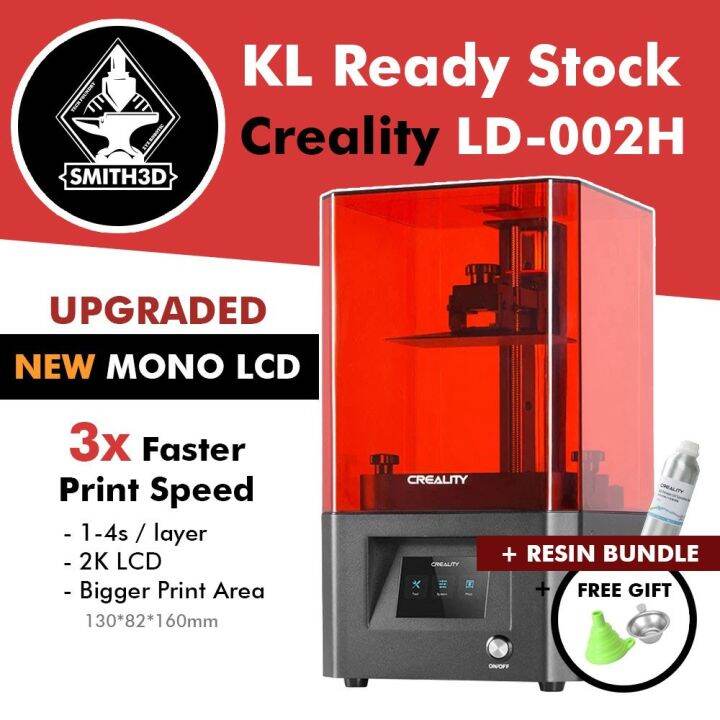 [Ready Stock] Creality LD-002H Resin Printer Mono LCD 2K Resolution ...