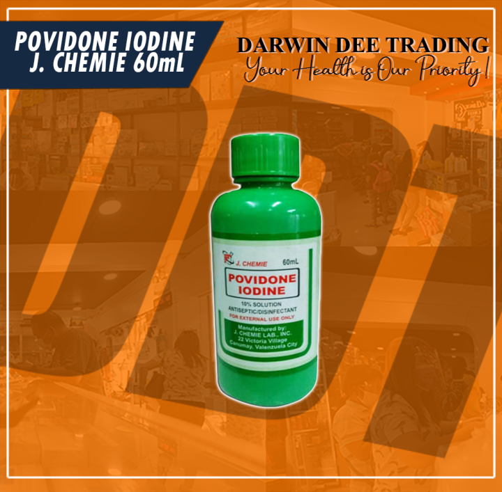 POVIDONE IODINE 60ML J. CHEMIE | Lazada PH
