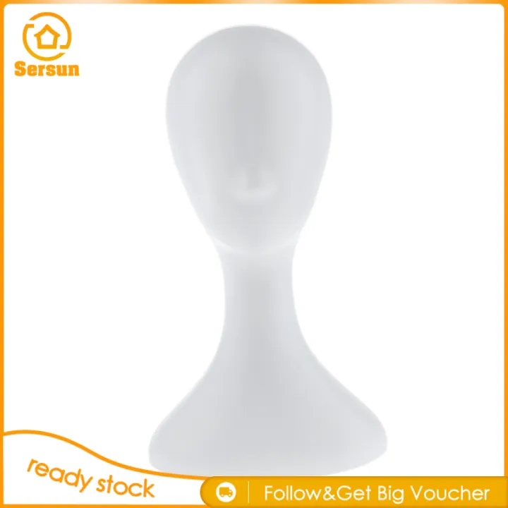 Sersun 16 "หุ่นหัวหุ่นวิกผม,หุ่นที่ตั้งแสดงหมวกผ้าพันคอ | Lazada.co.th