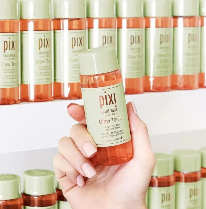 Pixi Glow Tonic 5% Glycolic Acid Exfoliating Toner 100ml | Lazada.co.th