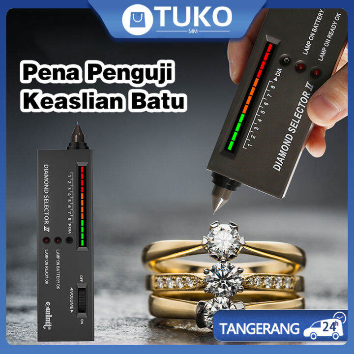 Diamond Selector/Pena Penguji Berlian Profesional Dengan Lampu Led ...