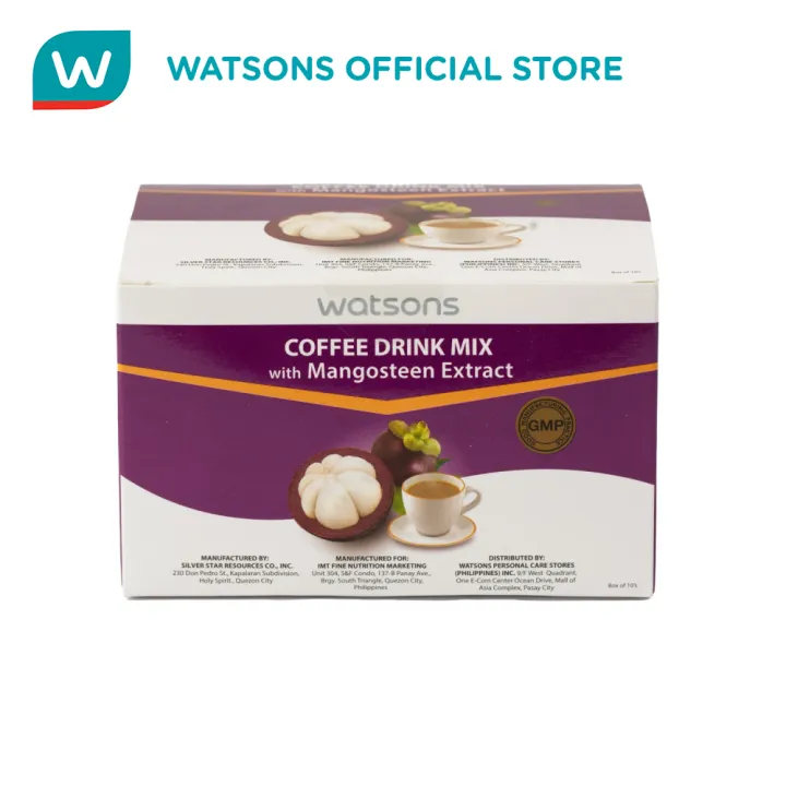 WATSONS Mangosteen Coffee Mix 10g 1 Sachet | Lazada PH
