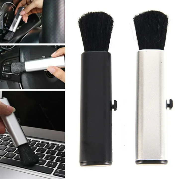 Retractable cleaning brush Air Conditioner Computer keyboard brush ...