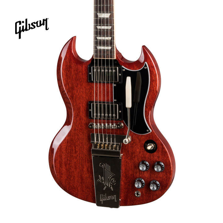GIBSON SG STANDARD '61 MAESTRO VIBROLA ELECTRIC GUITAR - VINTAGE CHERRY | Lazada