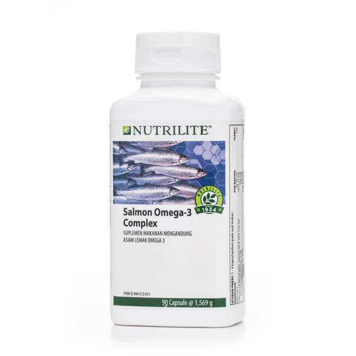 Nutrilite Salmon Omega 3 Complex - Isi 90 Softgel | Lazada Indonesia
