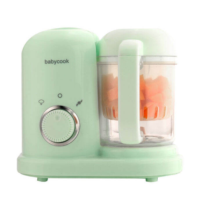 （Free Adaptor+Nutrition Feeder）2 in 1 Baby cook Steam Cooker & Blender ...