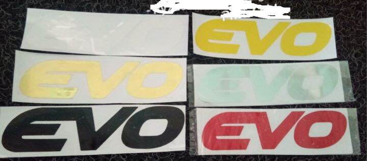 1pc Evo helmet Cutout Sticker | Lazada PH