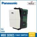 Panasonic Wide Series 1 Way Switch - 1, 2, 3 Gang or Device Only ...