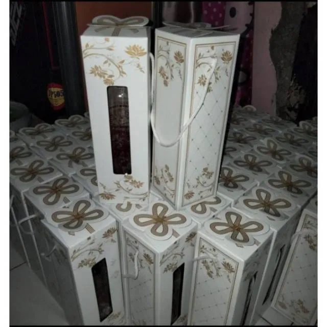 Box Souvenir Tumble 420 Ml Wadah Botol Atau Bungkus box Botol untuk ...