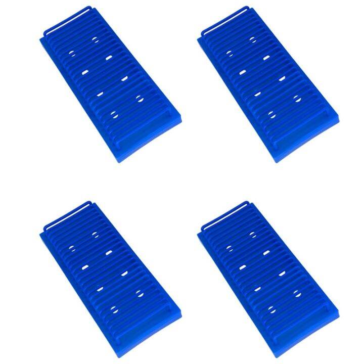 4X Rectangle Type Slide Drain Rack Electrophoresis Gel Glass Plate ...