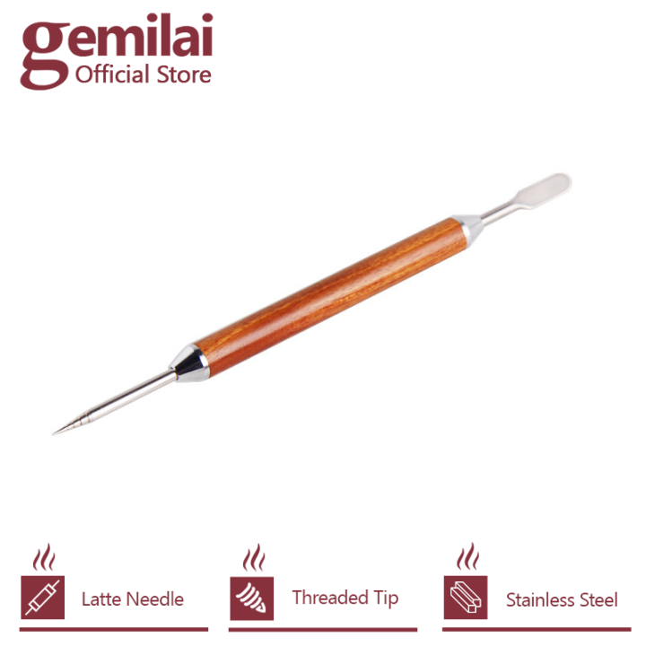 Coffee Latte Needle 304 Stainless Steel+Rosewood/Ebony | Lazada PH Coffee Latte Needle 304 Stainless Steel+Rosewood/Ebony | Lazada PH