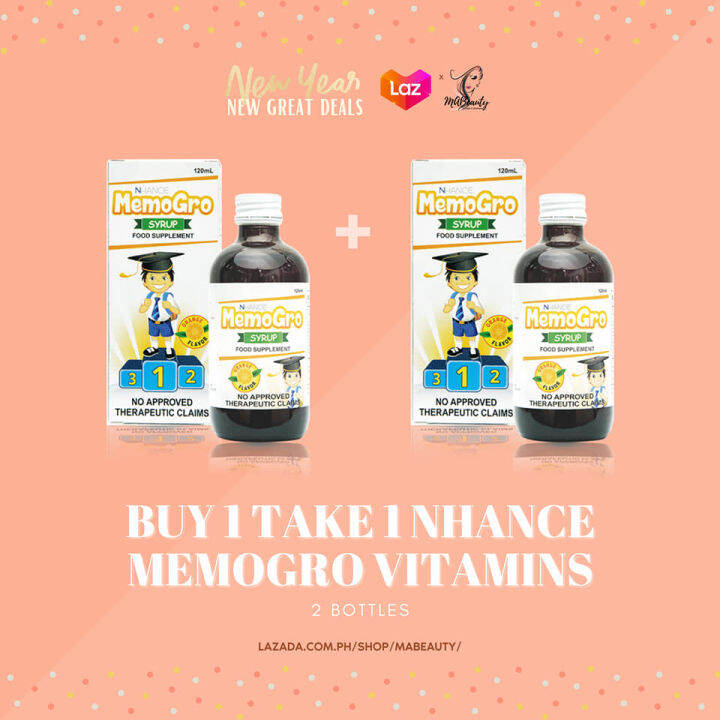 Nhance Memogro Multivitamins for Kids/ Children for 1 -12 years old ...