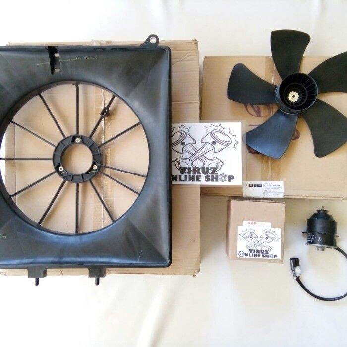 KIPAS FAN RADIATOR SET SUZUKI APV MEGA CARRY APV PICK UP BELUM AC 1SET ...