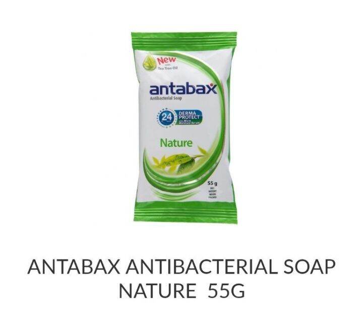 Antabax Antibacterial Soap Nature 55g | Lazada PH