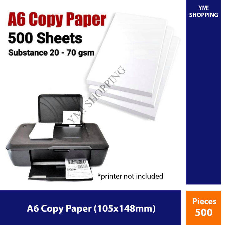 YMC 500PCS A6 Size Paper 20/70 GSM AWB Air Way Bill | Lazada PH