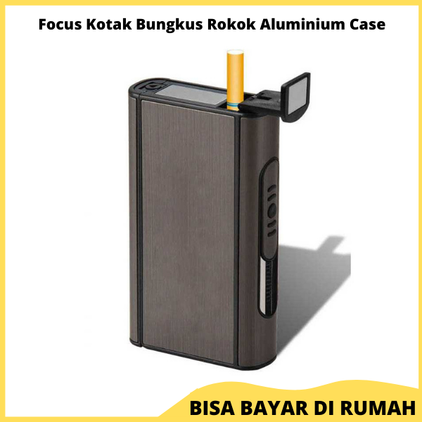 Focus Kotak Bungkus Rokok Aluminium Case Automatic Ejection / Kotak ...