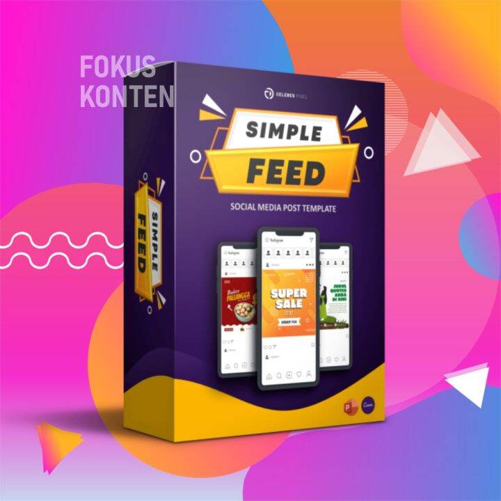 Simple Feed - PPT Template | Lazada Indonesia