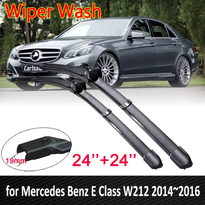 สำหรับ Benz E คลาส W212 2014 ~ 2016 2015 E250 E300 E350 E400 E550 E63ที่ปัดน้ำฝนกระจกอุปกรณ์ ...