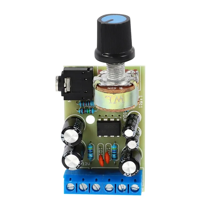 DC1.8-12V TDA2822M Amplifier 2.0 Channel Stereo 3.5mm Audio Amp Board Module green | Lazada.co.th