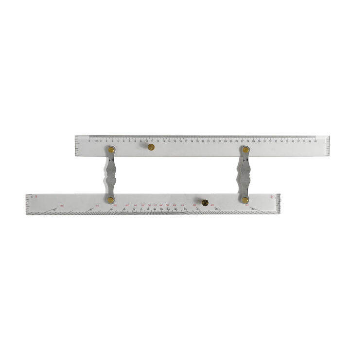 Marine Navigation Parallel Ruler, Copper Acrylic Navigation Parallel ...