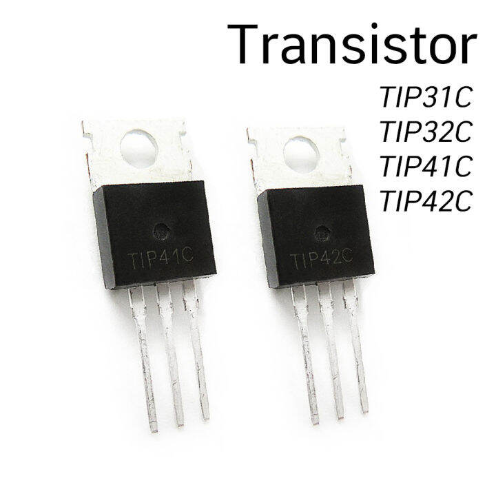 ทรานซิสเตอร์ TIP29C TIP30C TIP31C TIP32C TIP41C TIP42C Tr transistor NPN PNP TO-220 | Lazada.co.th