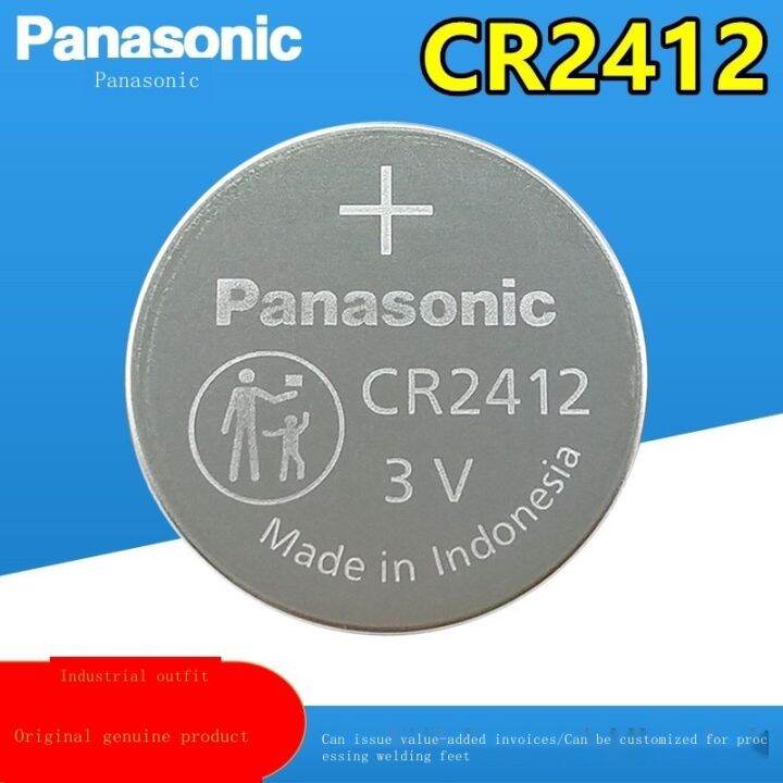 Newx2023♞☃ Panasonic CR2412 battery button BYD Hongqi HS5 new crown ...