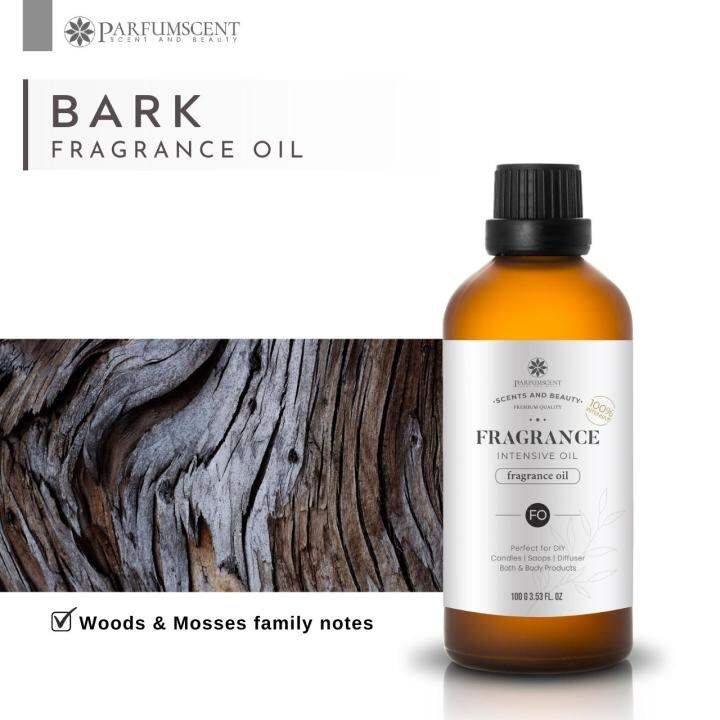 PARFUMSCENT หัวน้ำหอม กลิ่นเปลือกไม้ Bark fragrance oil GF5134 | Lazada ...