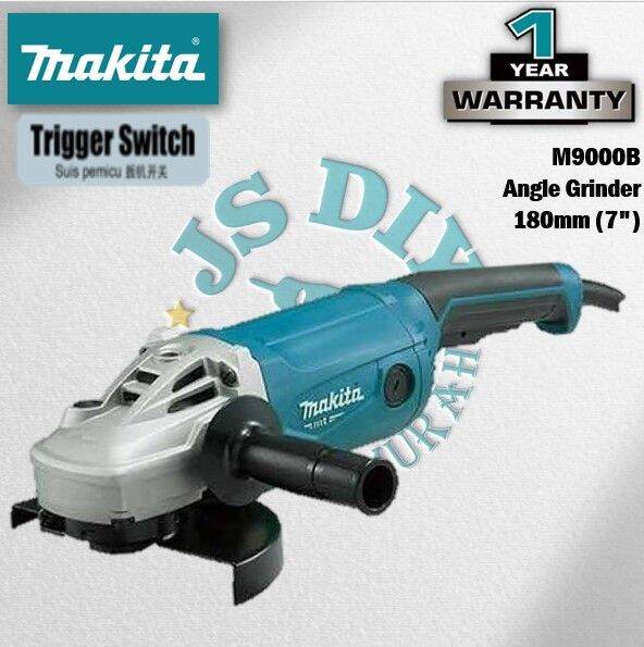 MAKITA MT SERIES M9000B Angle Grinder 230MM (9") 【Trigger Switch】 | Lazada