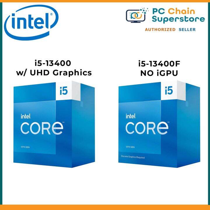 Intel Core i5-13400 / i5-13400F 13th Gen Desktop Processor 10 cores ...