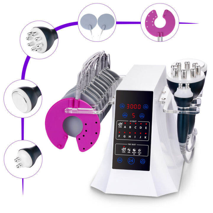 40K Cavitation RF Slimming Radio Frequency Skin Tightening EMS Muscle ...