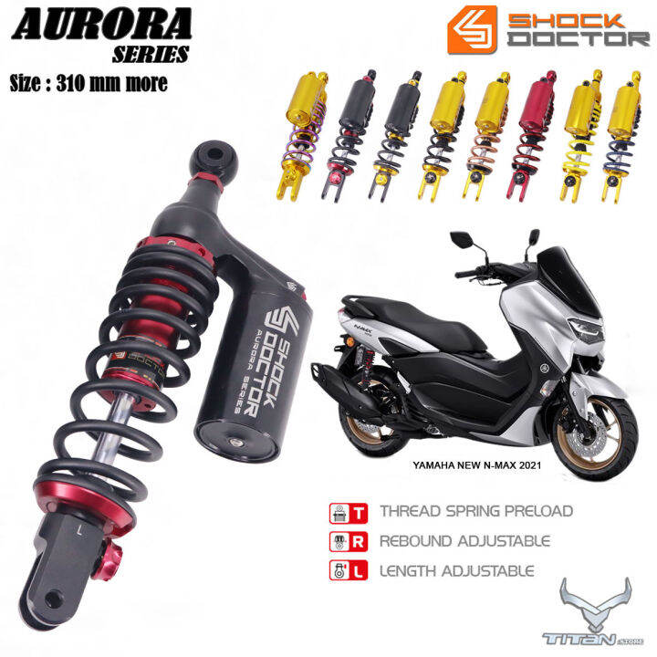 SHOCKBREAKER TABUNG YAMAHA NEW NMAX 2020 2021 / AEROX 155 CLICK REBOUND - SHOCK DOCTOR | Lazada ...