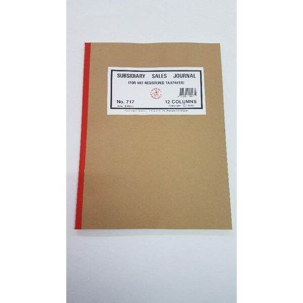 SUBSIDIARY SALES BOOK/12COLUMNS/1PC | Lazada PH