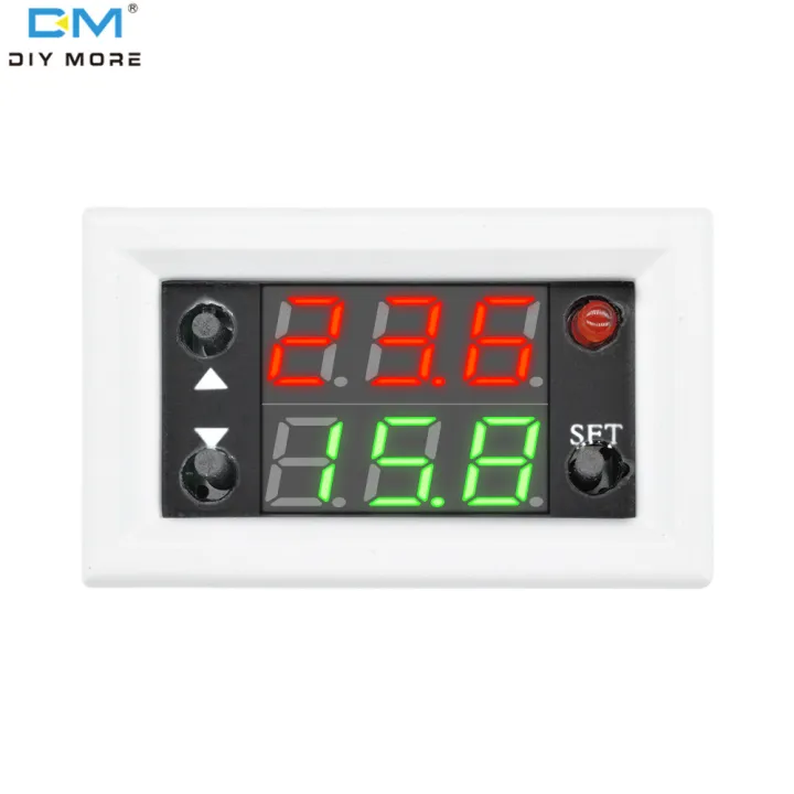 diymore Mini DC 12V 20A Digital Double LED Dual Display Timer Relay ...