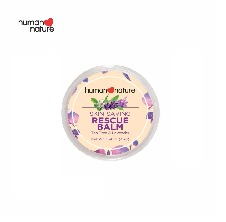 Human Nature Tea Tree & Lavender Rescue Balm 45g | Lazada PH