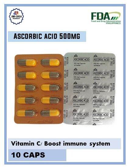 Vitamin C Ascorbic Acid 500mg (LUMAR PHARMACEUTICAL LABORATORY, INC ...