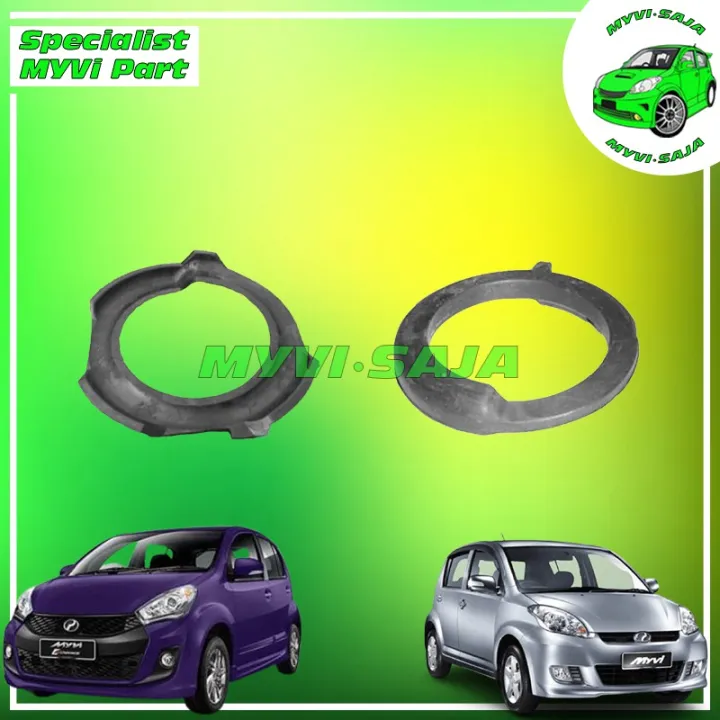 COIL SPRING RUBBER (ORIGINAL + OEM QUALITY )(FRONT/UPPER/LOWER) MYVI ...