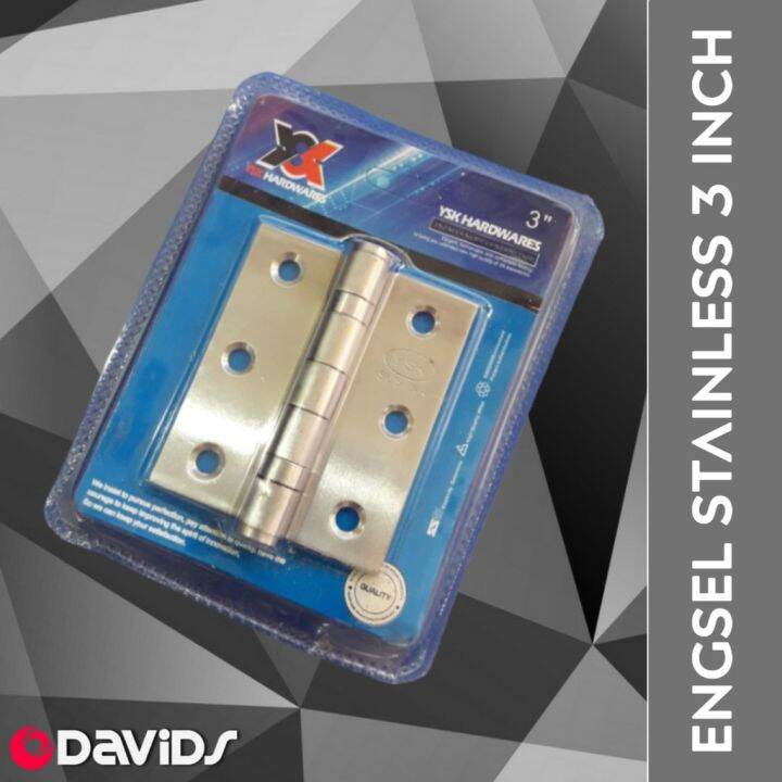 Engsel Pintu Jendela Rumah Esel Ensel Besi Stainless Kamar Tebal 3 inch ...