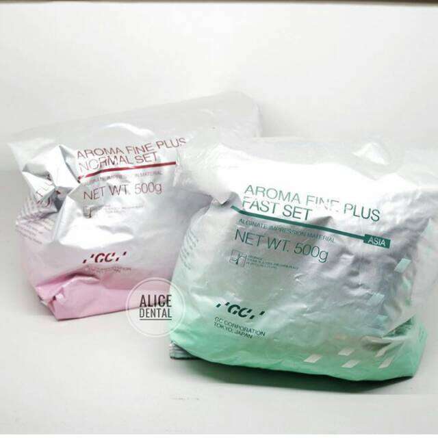 Alginat aroma fine plus GC / alginate normal fast set / bahan cetak ...