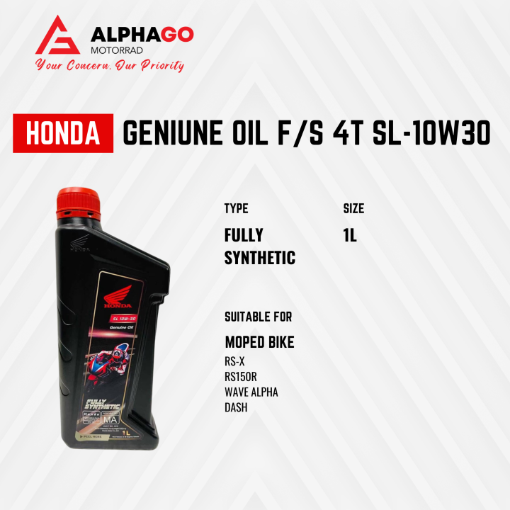 [READY STOCK] HONDA GENUINE OIL (HGO) SERIES ORIGINAL FULLY SYNTHETIC ...