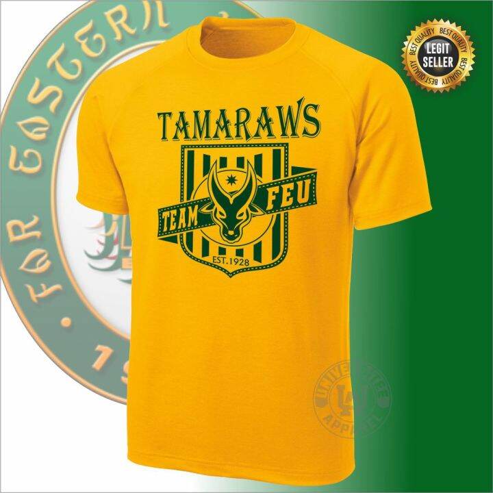 UAAP FEU Tamaraws T-shirt Far Eastern University FEU Basketball College School Shirt | Lazada PH