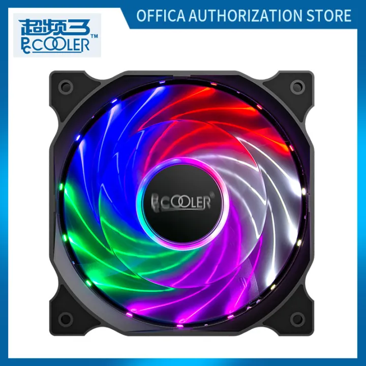 Pccooler Phantom Large Air Volume CPU Fan With 15LED Symphony Laser ...