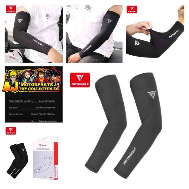 AJ - MOTOWOLF HIGH QUALITY ARM SLEEVE | Lazada PH