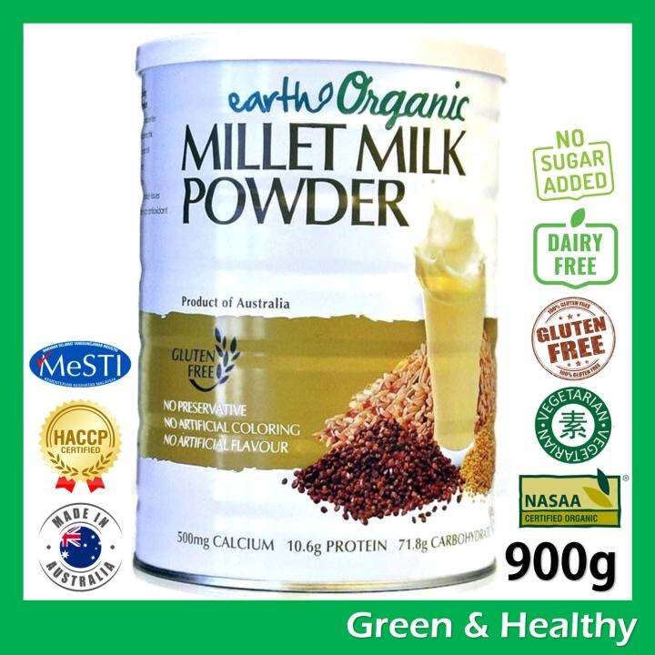 Earth Organic Millet Milk Powder 有机小米奶 900g | Lazada