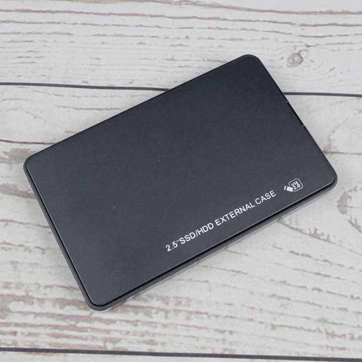 2.5 Inch HDD SSD Enclosure USB 2.0 Case Harddisk Tempat Ekstrenal ...