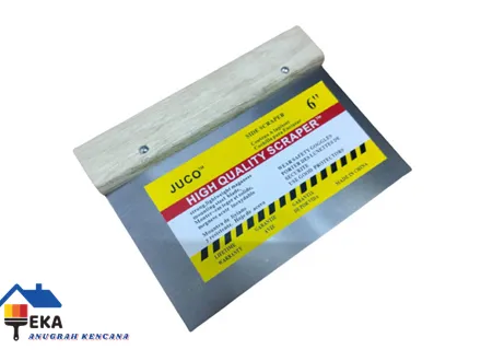 AK - Kape / Skrap Gypsum 6" Inch / Scraper Gipsum 6" Scrapper Plamir ...