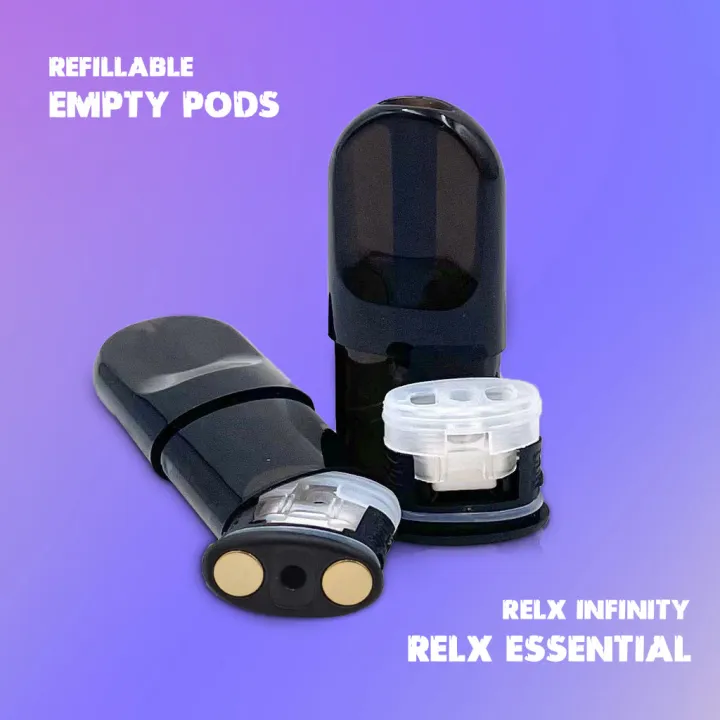 ZALAN Infinity Pod / ZALAN Essential Refill Pod Refillable Empty Pods 3 ...