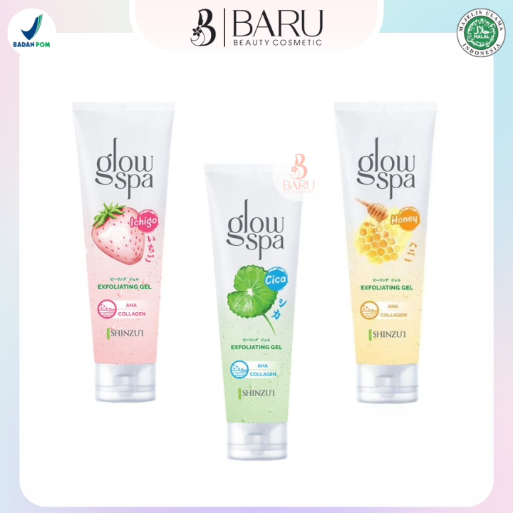 Shinzui Glow Spa Exfoliating Gel | Body Spa | Body Scrub | Perawatan Tubuh | Body Care ...
