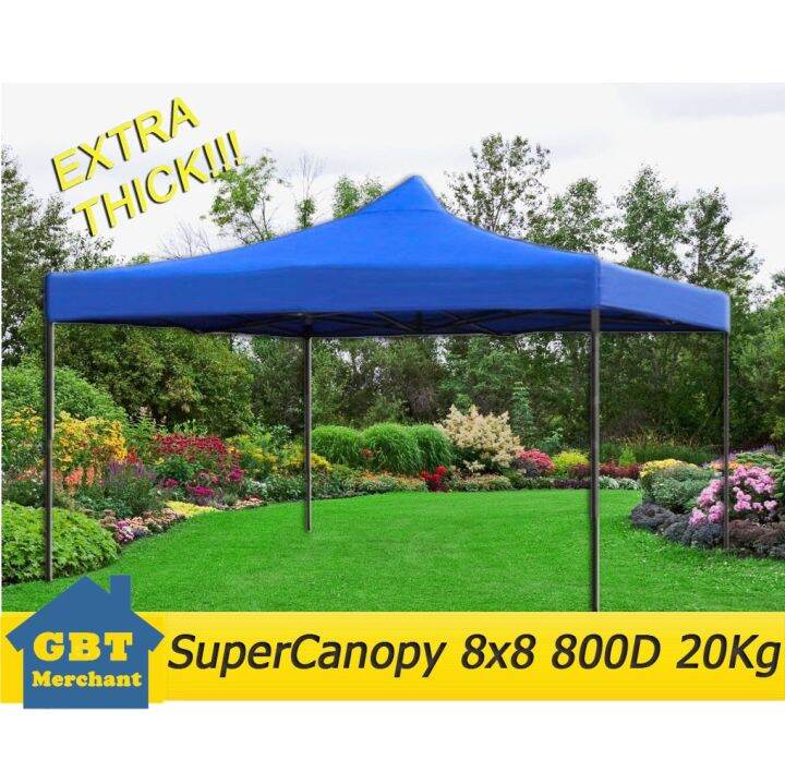 READY STOCK!!! 8x8 800D Super Canopy Set | Pasar Malam Kanopi | Hawker ...