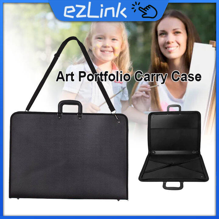 A3 Art Portfolio Case Carry Bag Drawing Sketch Board Storage Portfolio ...