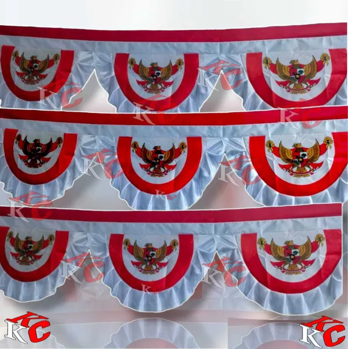 BENDERA BACKGROUND GARUDA MERAH PUTIH | Lazada Indonesia